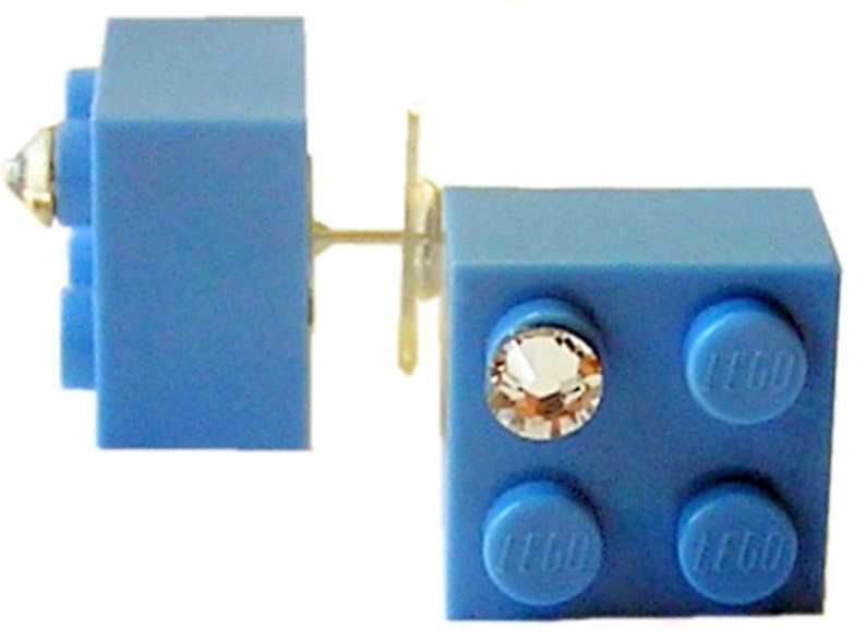 Light Blue LEGO® Brick 2x2 With a 'diamond' Color - Etsy
