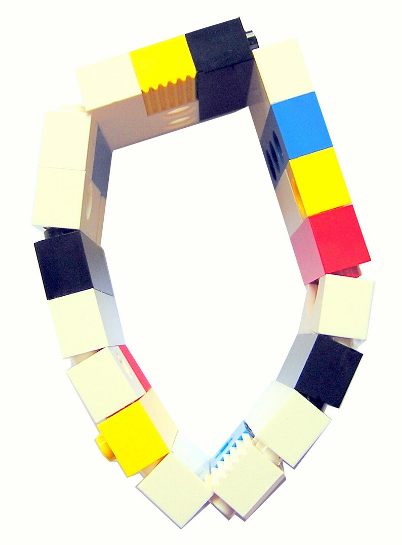 Geek Chic Primary Colors Bracelet Made From LEGO® Bricks on Stretchy ...