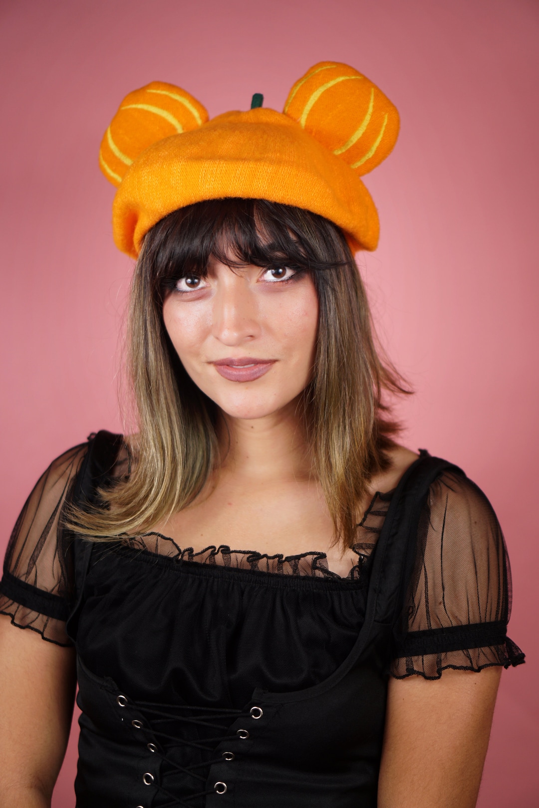 Pumpkin Beret - Etsy