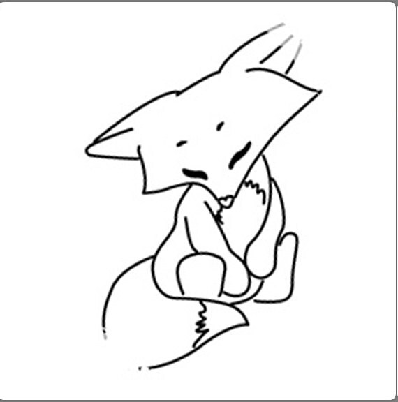 Red Fox Brooch Lovely Little Pin Fox Cub Cute Animal - Etsy