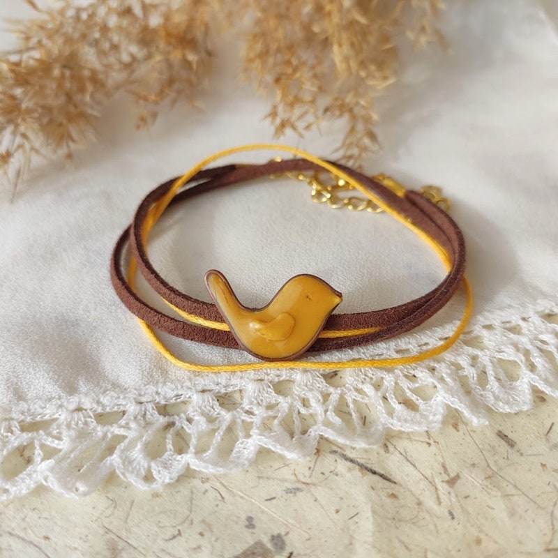 Bird Bracelet - Etsy