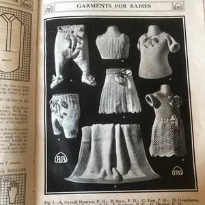 The Busy Bee Knitting & Crochet Beehive Book No 20 by Marjory Tillotson ...