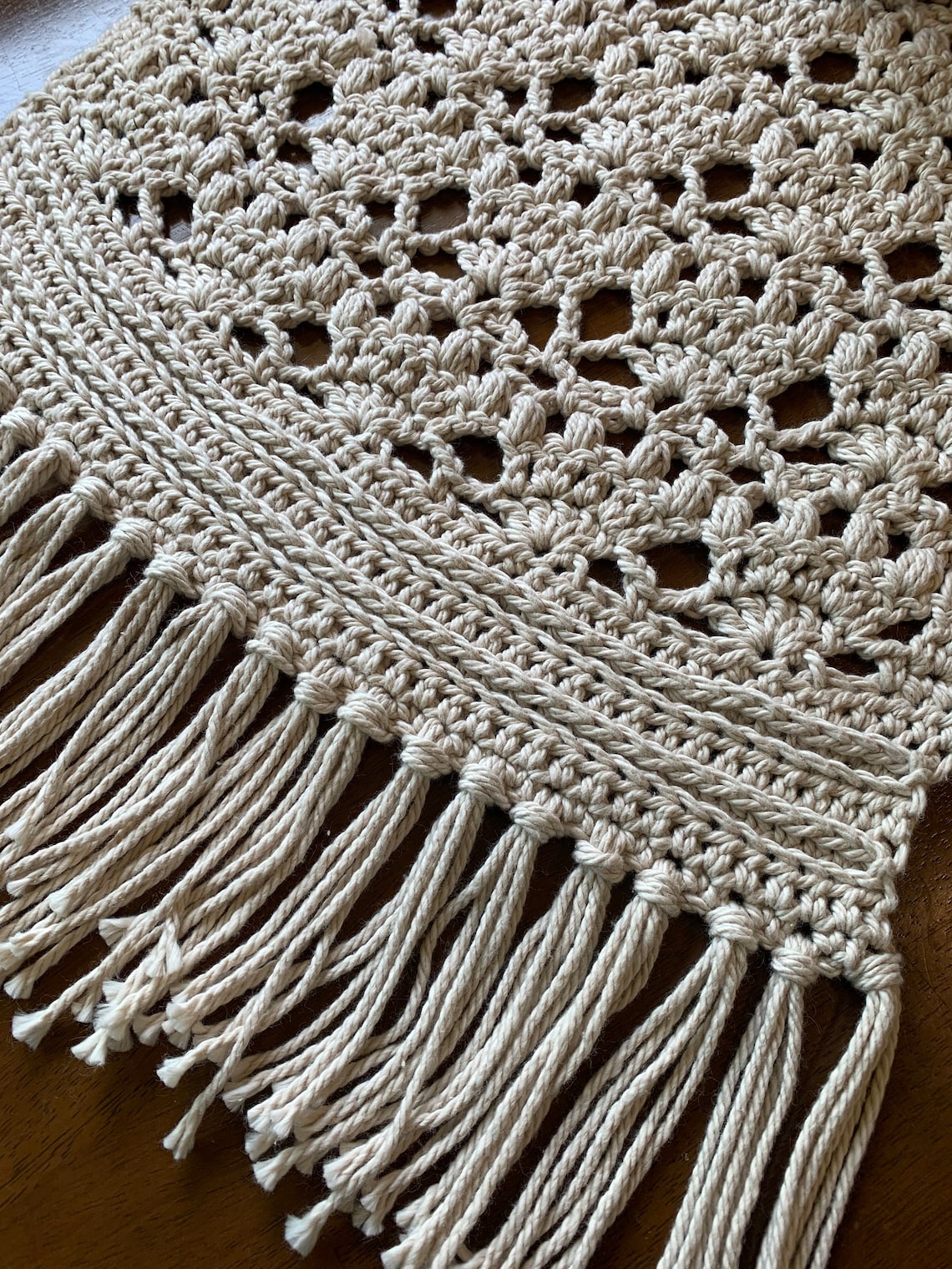 PATTERN ONLY Spring Tulip Table Runner Crochet PDF | Etsy