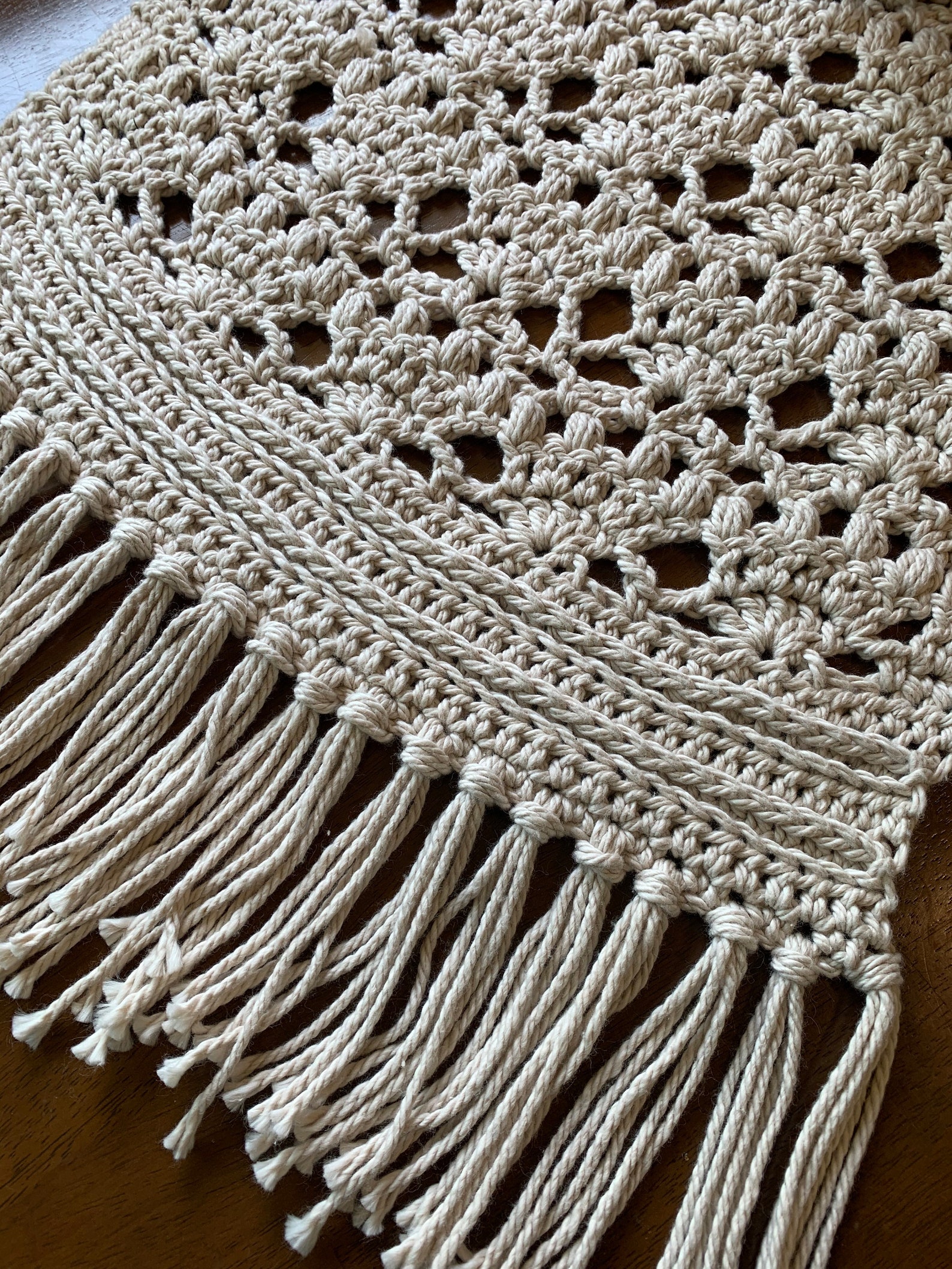 PATTERN ONLY Spring Tulip Table Runner Crochet PDF | Etsy