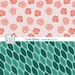 Coral Spring Digital Papers Hello Spring Scrapbook Paper | Etsy