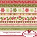 Christmas Digital Clipart and Paper Bundle Scrapbook , Card Design ...