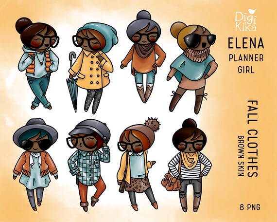 Autumn Clothes Clipart