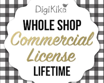 Small Commercial Use License Ephemoire Product License 201 - Etsy