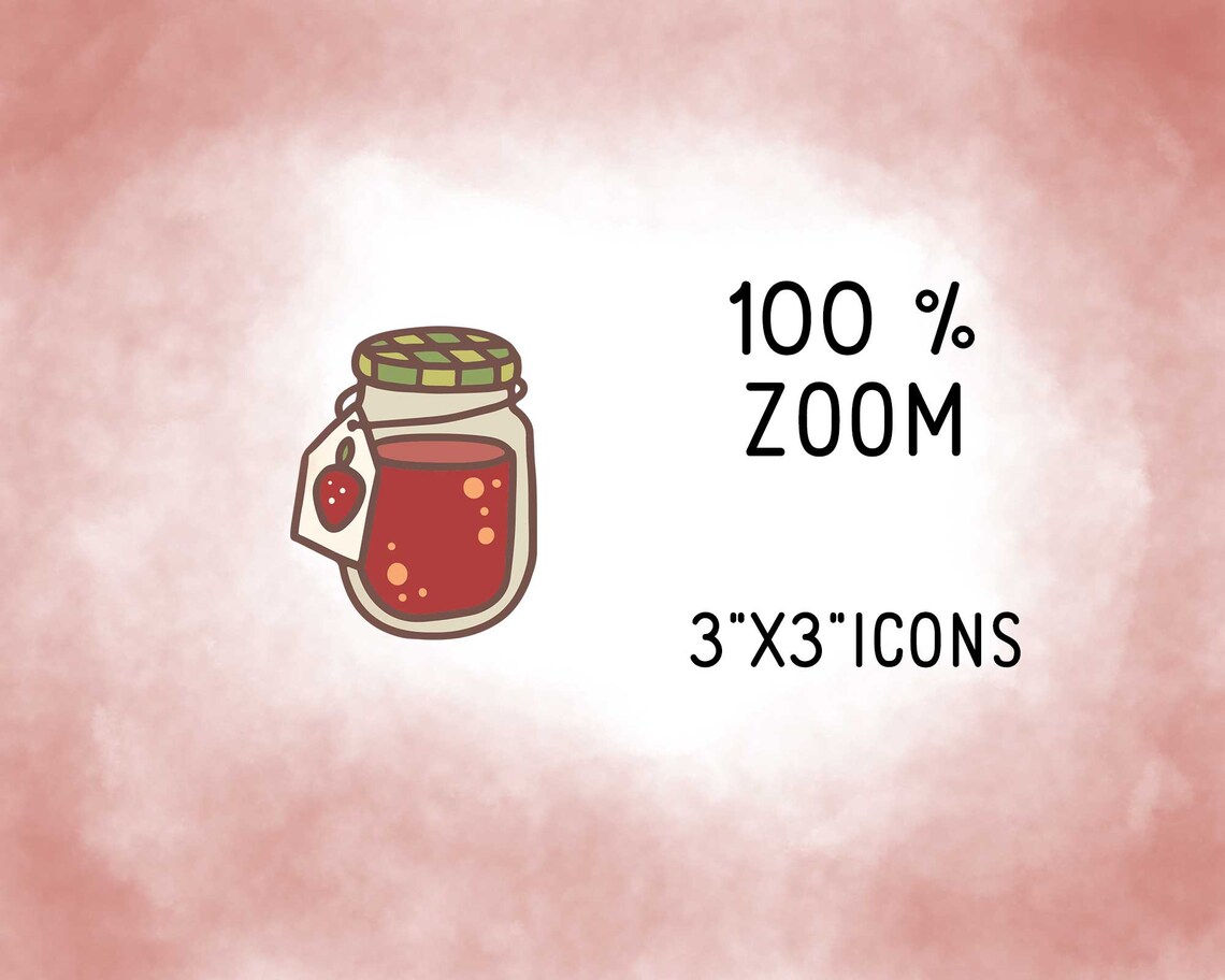 50 Autumn Color Icons Vector Fall Icons Clipart Digital | Etsy