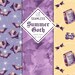 Summer Goth Seamless Papers, Gothic Tileable Pattern, Scrapbook ...