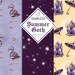 Summer Goth Seamless Papers, Gothic Tileable Pattern, Scrapbook ...