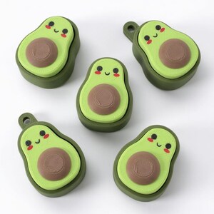 Avocado Fidget Clicker STL & 3MF File – 3D Printable Animal Stress ...