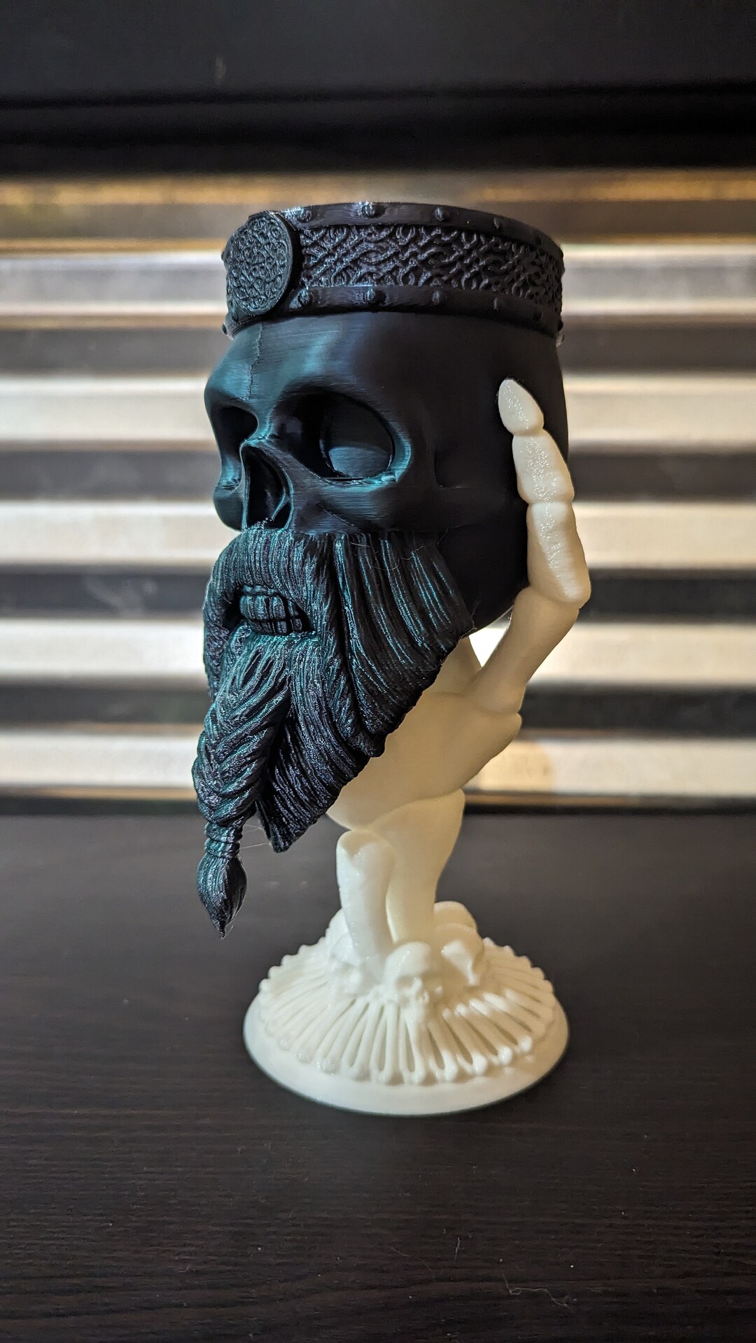 Skeleton Hand Kings Skull Chalice Cup, 3D Print - Etsy