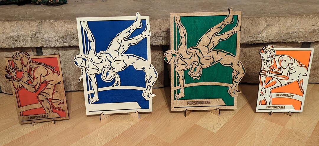 Wooded Wrestling Sports Signage Sign/plaque - Etsy
