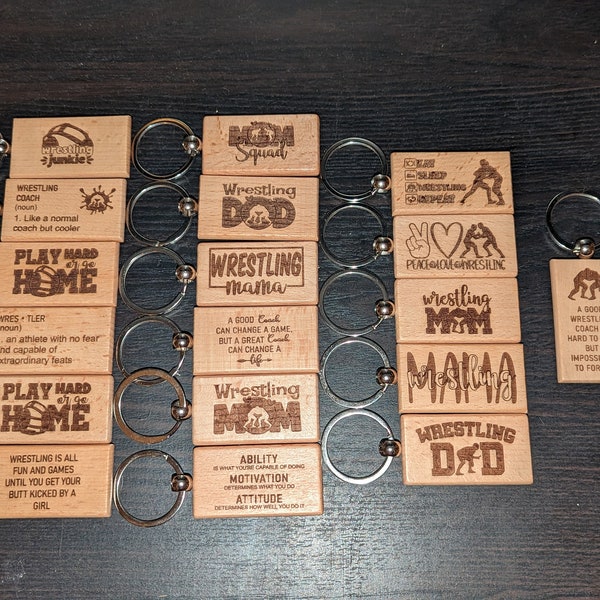 Wwe Wrestling Keychain - Etsy