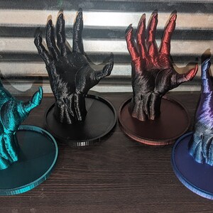 Scary Demon Left Hand Ring Holder Change Dish - Etsy