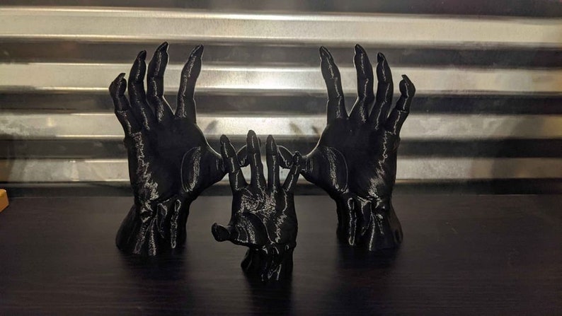 Jumbo Scary Devil Demon Hands 3D Printed - Etsy