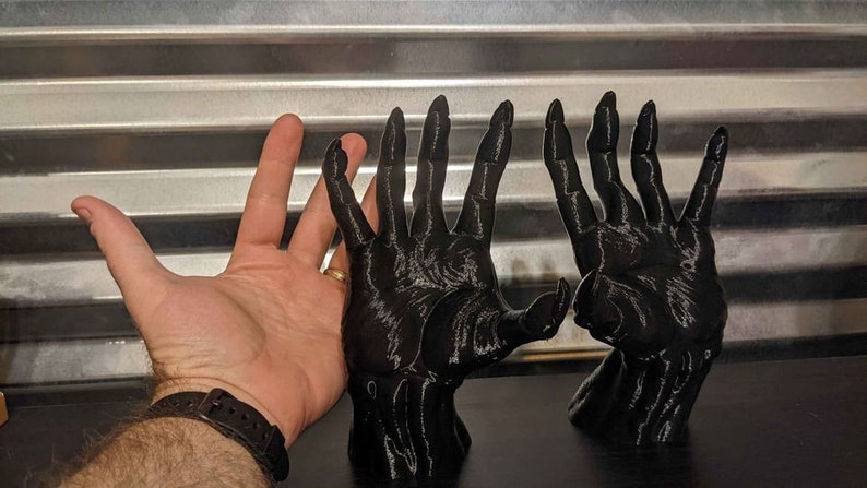 Jumbo Scary Devil Demon Hands 3D Printed - Etsy