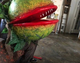 Audrey Two Puppet From Little Shop of Horror Handmade Made to Order - Etsy