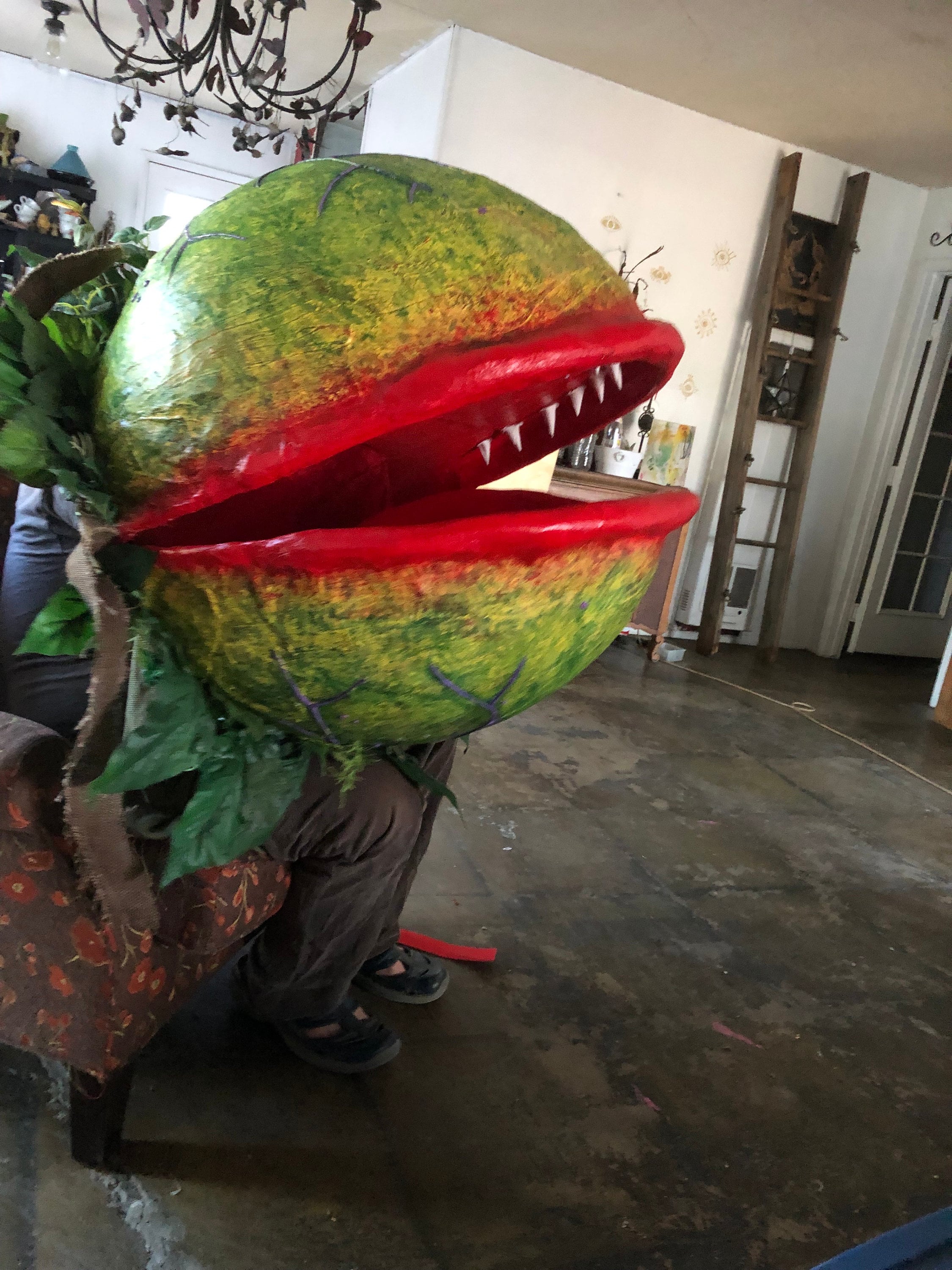 Little Shop of Horrors Audrey Two Pod Three Body Puppet!! Custom Made ...