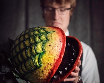 Audrey Two Puppet From Little Shop of Horror Handmade Made to Order - Etsy