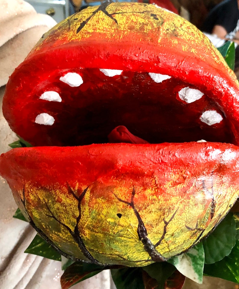 Little Shop of Horrors Audrey Two Pod One Hand Puppet. Replica Hand ...