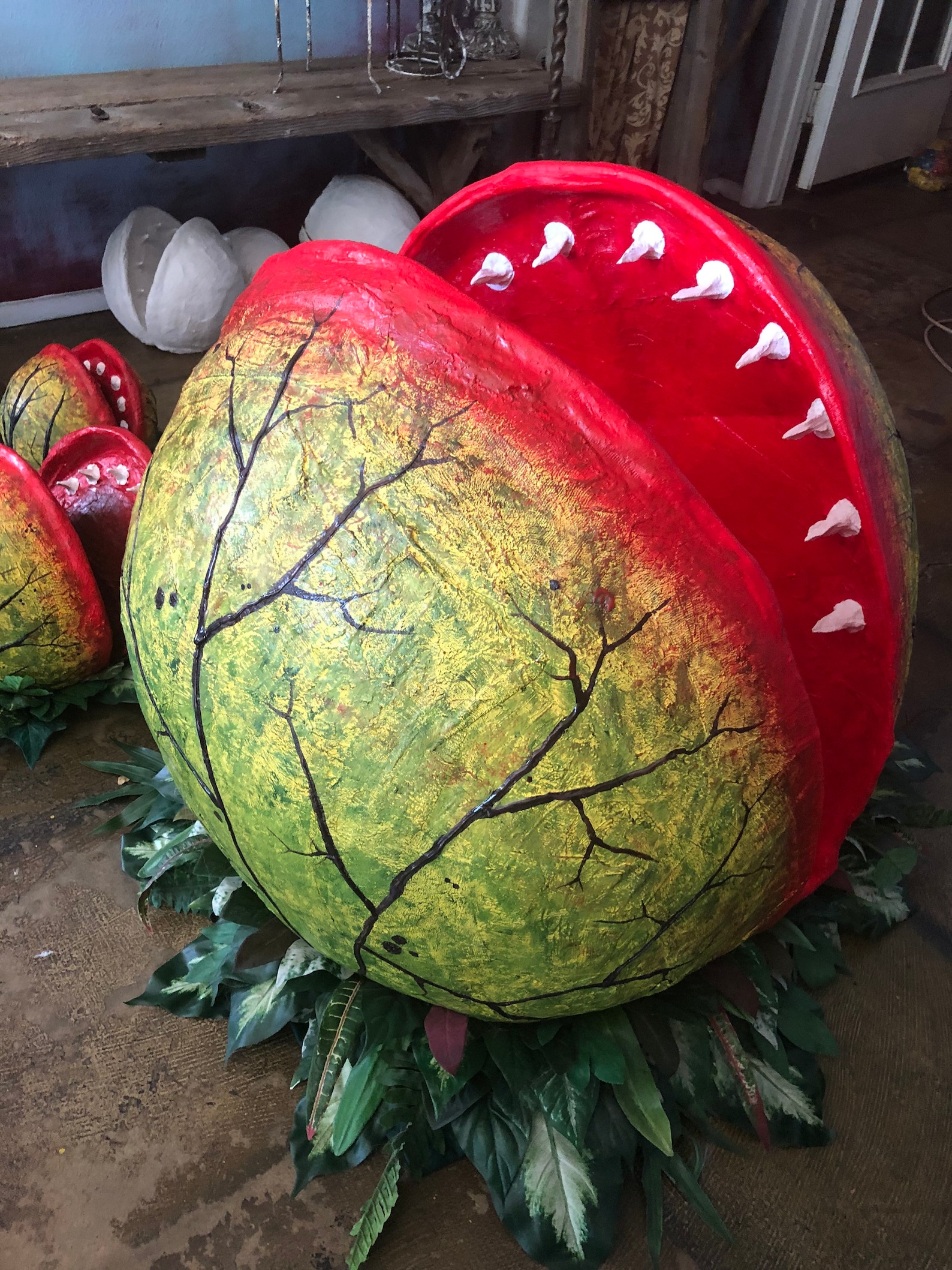 Little Shop of Horrors Audrey Two Pod Three Body Puppet!! Custom Made ...