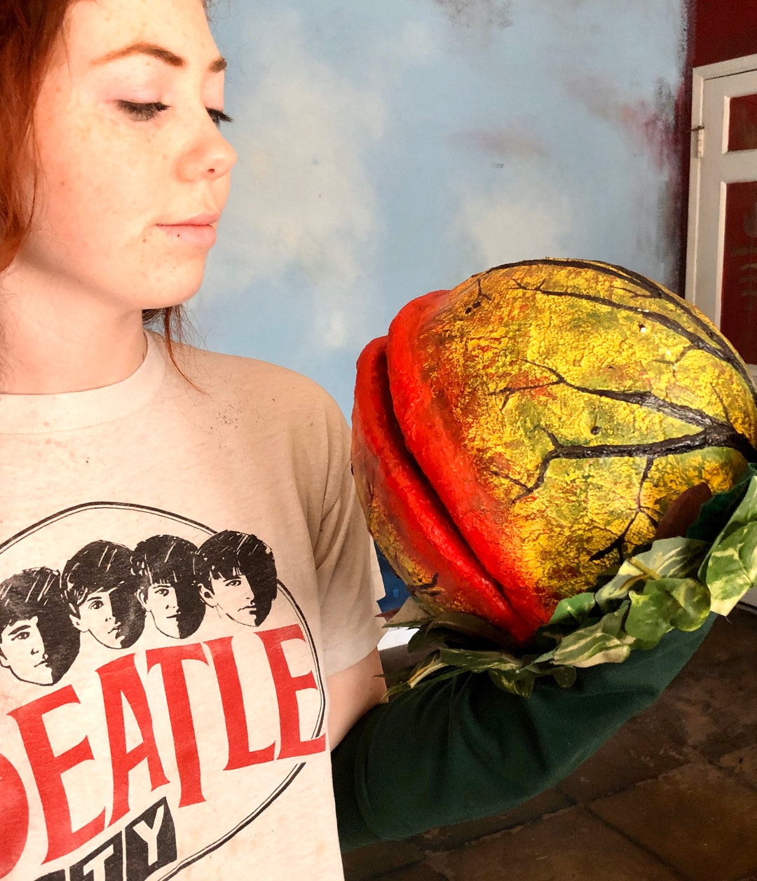 Little Shop of Horrors Audrey Two Hand Puppet, Pod One Replica - Etsy