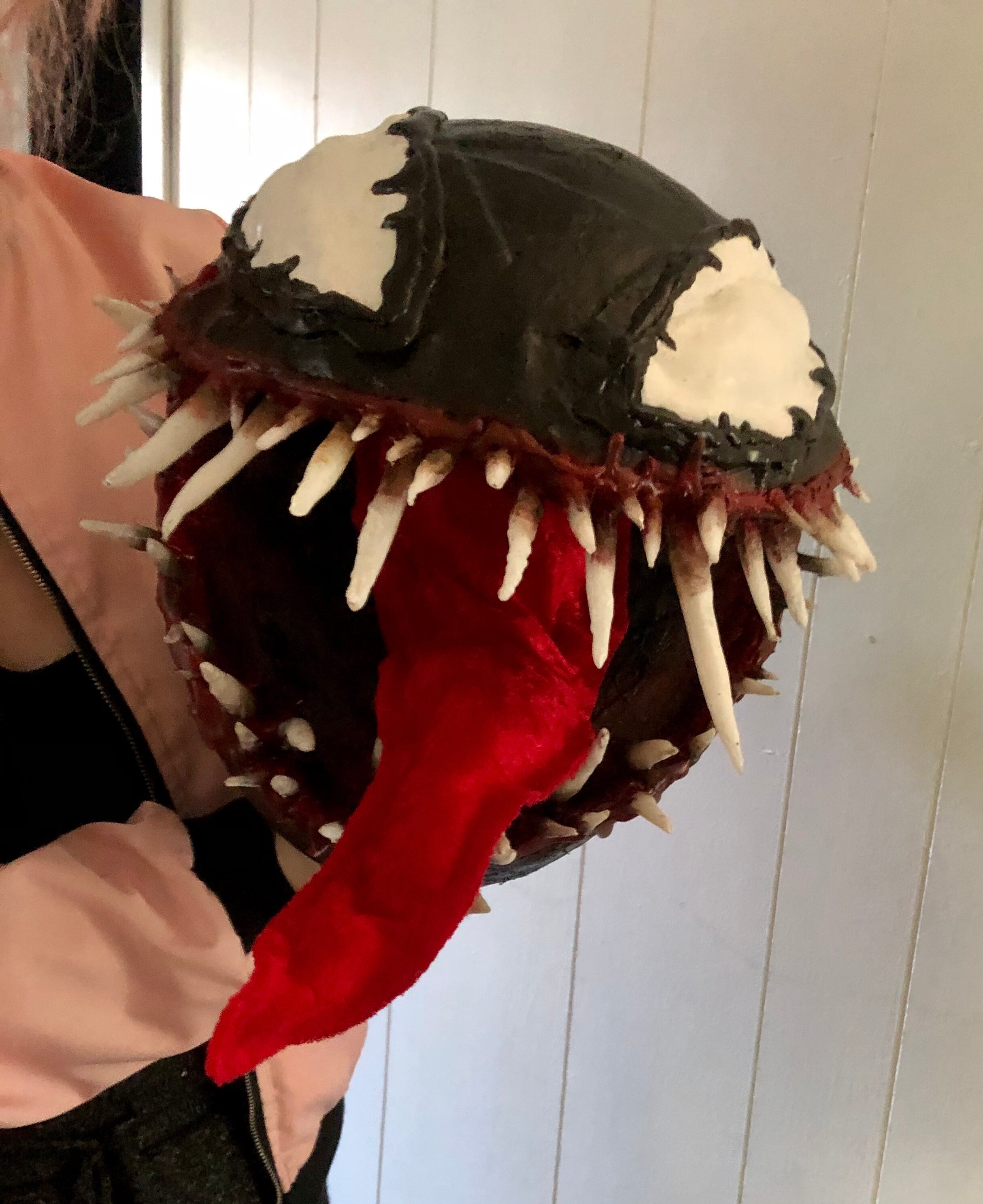 Venom Hand Puppet Glow in the Dark Eyes Reproduction - Etsy UK