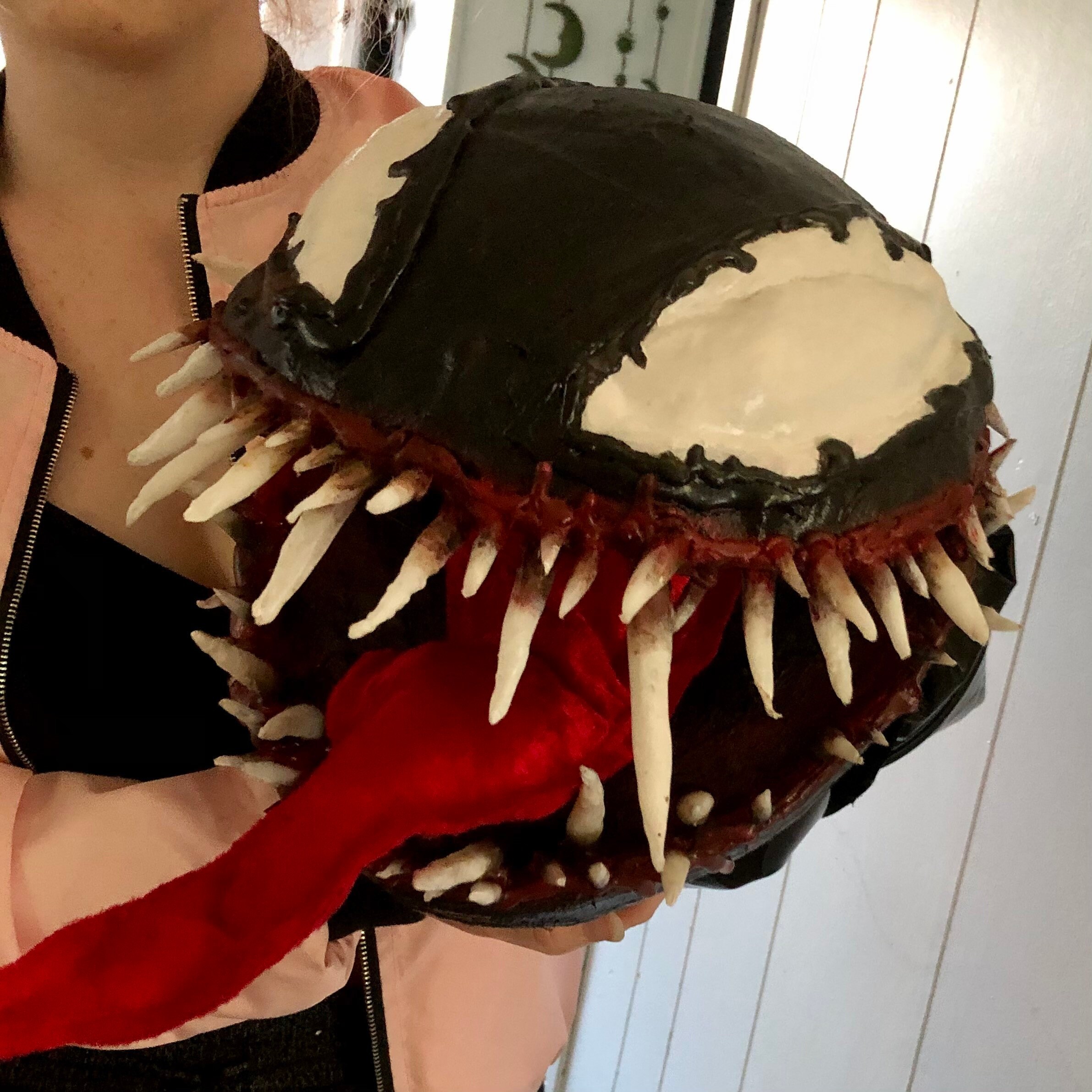 Venom Hand Puppet Glow in the Dark Eyes Reproduction - Etsy UK