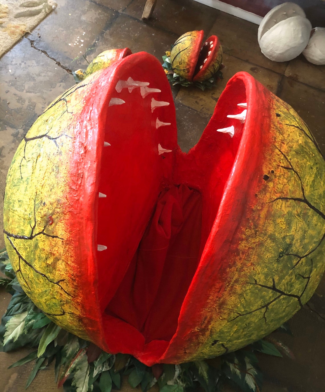 Little Shop of Horrors Audrey Two Pod Three Body Puppet!! Custom Made ...