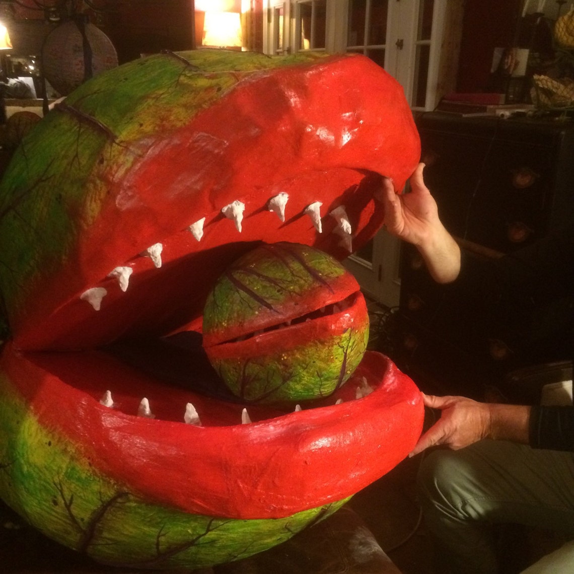 Little Shop of Horrors Audrey Two Pod Three Body Puppet - Etsy