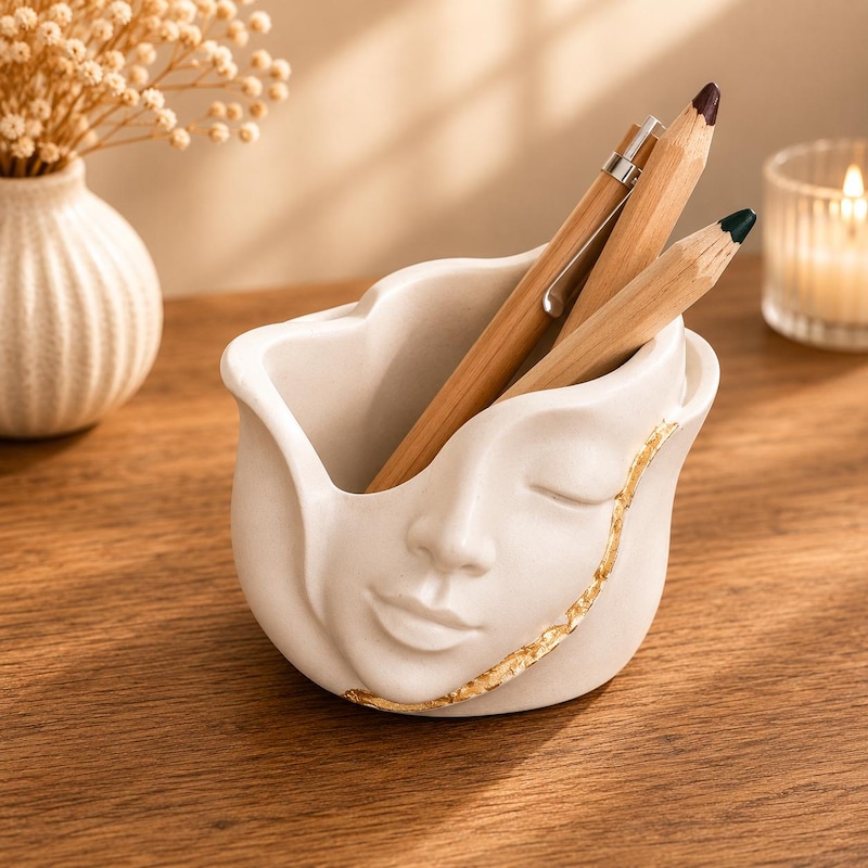 Keramikvase gesicht - Etsy.de