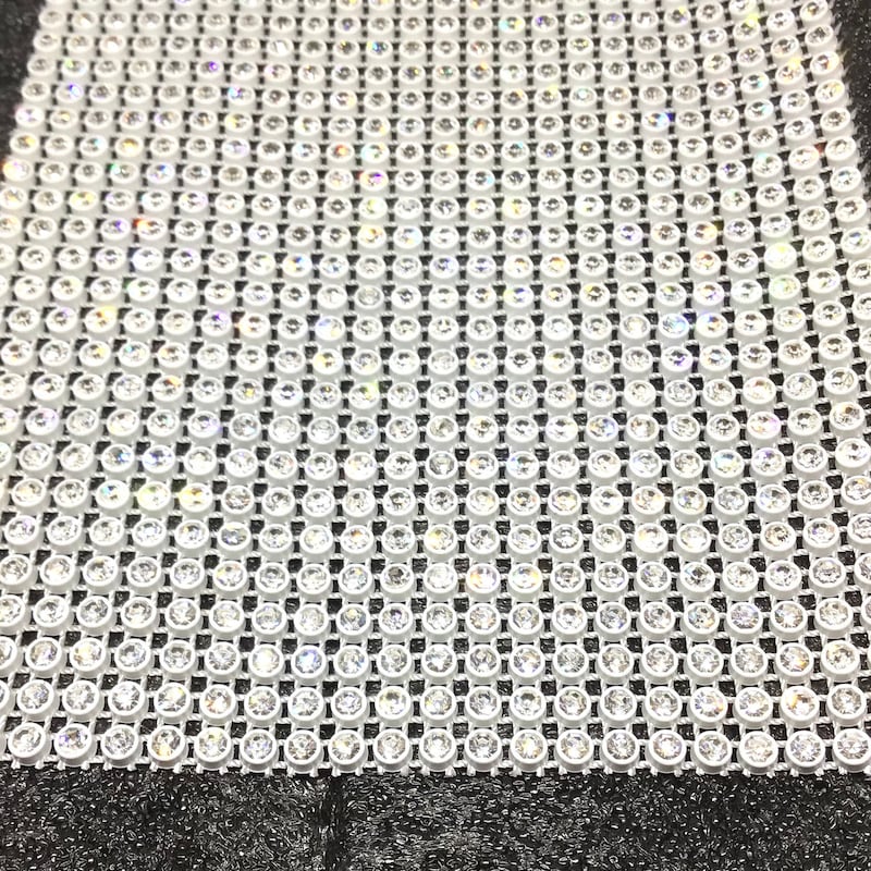 Rhinestone Mesh - Etsy