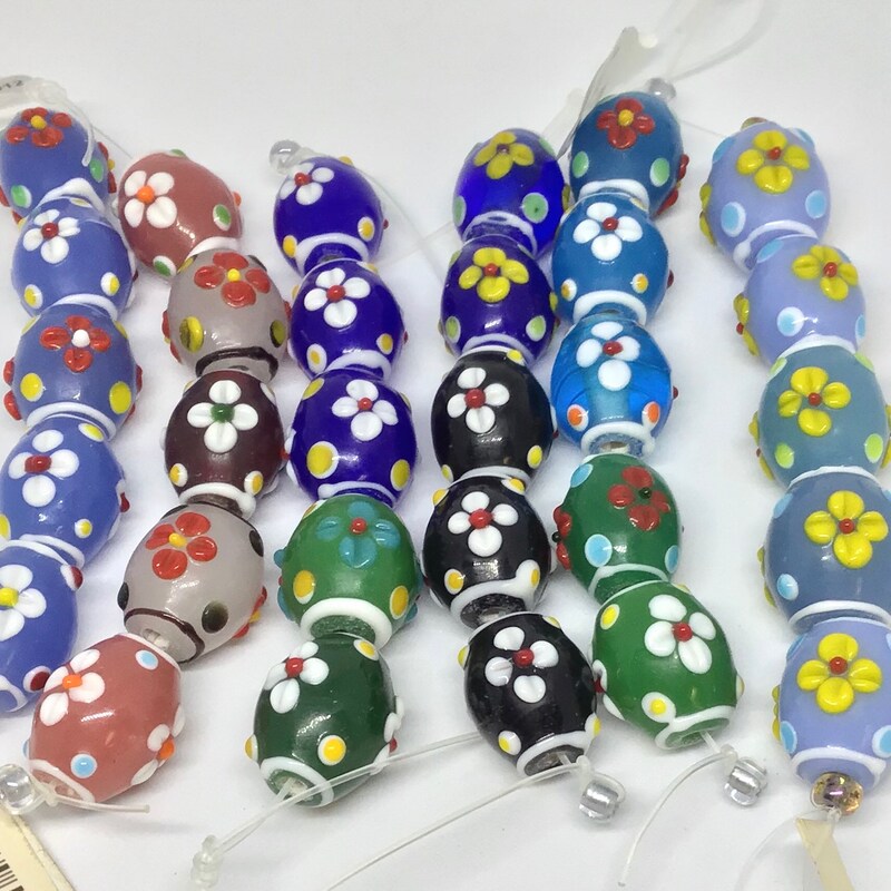 Lamp Work Glass Bead - Etsy