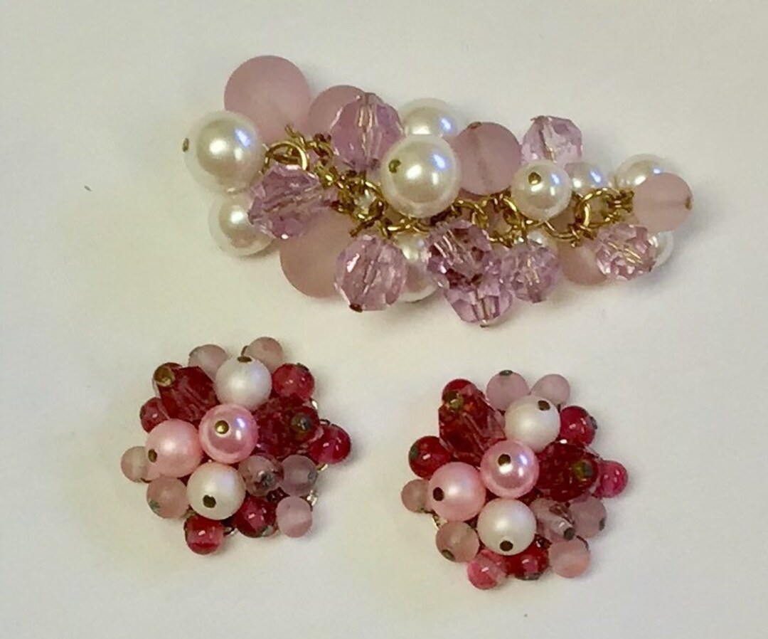 Destash Japanese Vintage Bead Clusters, Set of 3 Pieces - Etsy