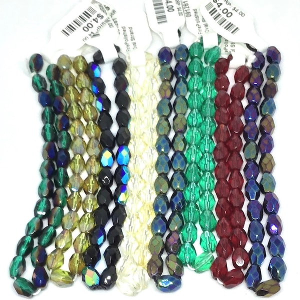 Fire Polished Beads - Etsy