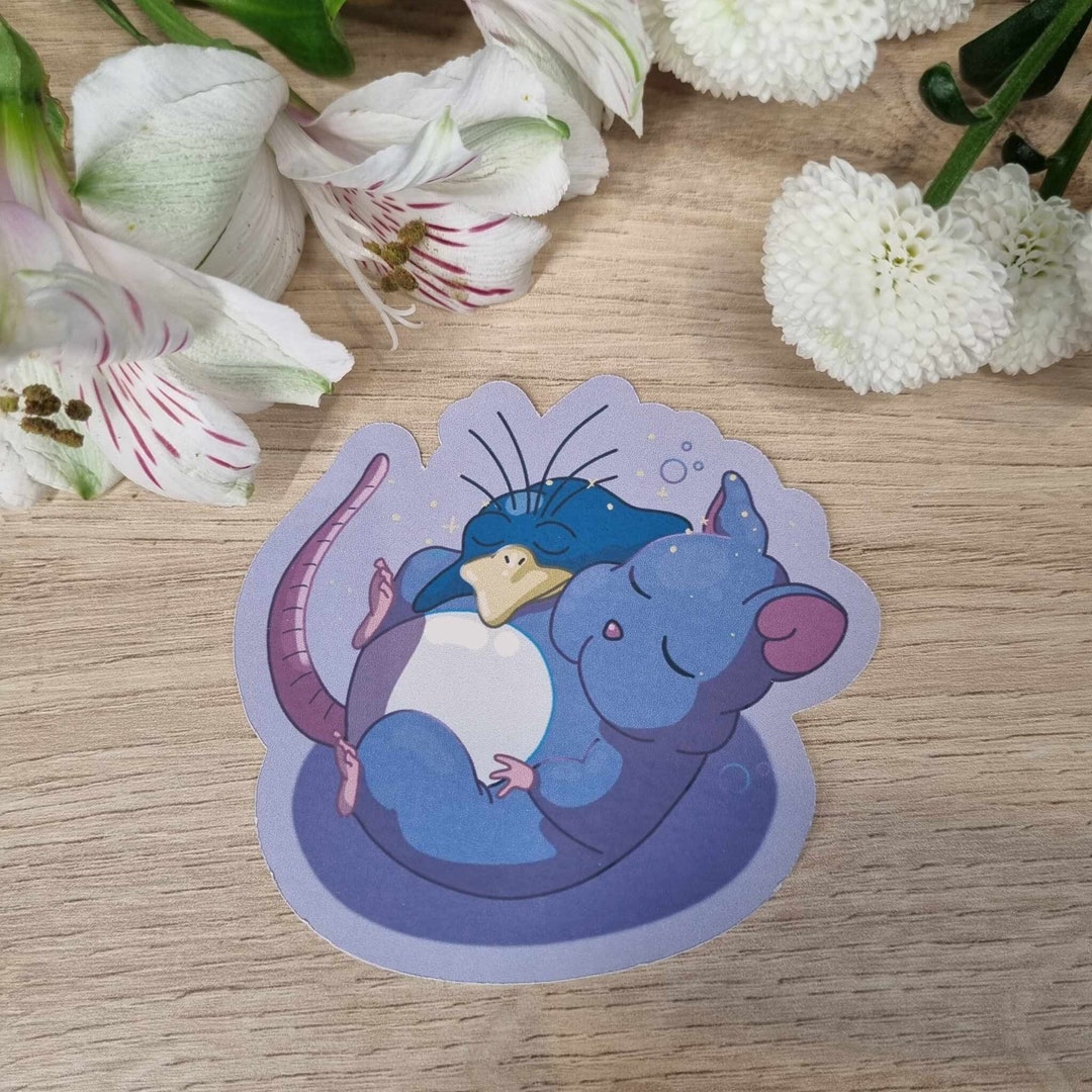 Boh and Yu-bird Studio Ghibli Fanart Vinyl Sticker - Etsy