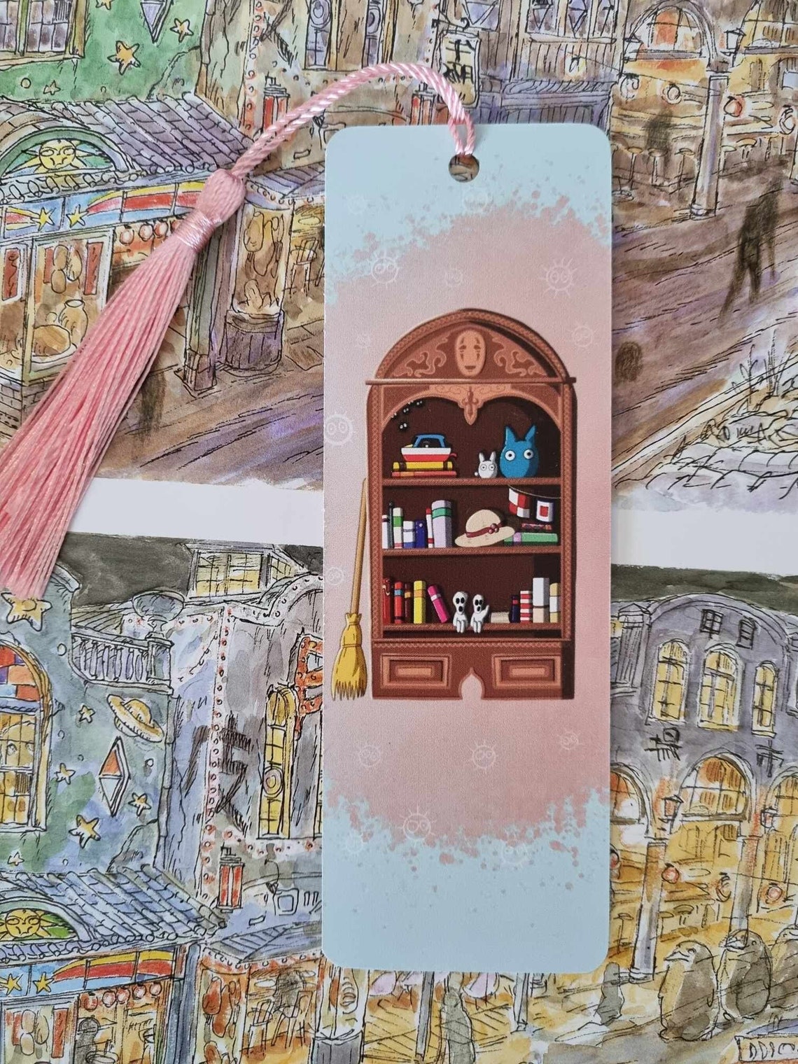Ghibli Bookcase Bookmark - Etsy