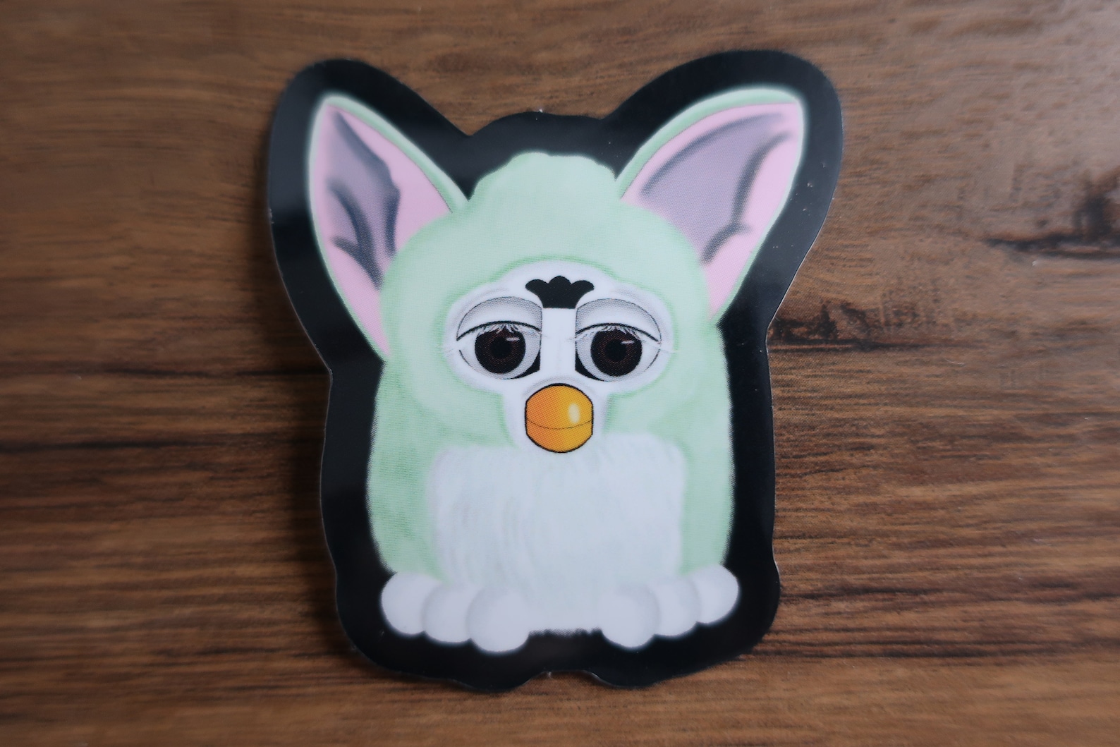 Furby Sticker Original Artwork 90s Aesthetic Mint Green | Etsy