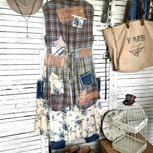 Hi-low Duster Vest S/XL, Adjustable Waist, Rustic Cowgirl, Prairie ...
