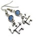 Democrat Birthstone Earrings, Peronalized Donkey Earrings, Political ...