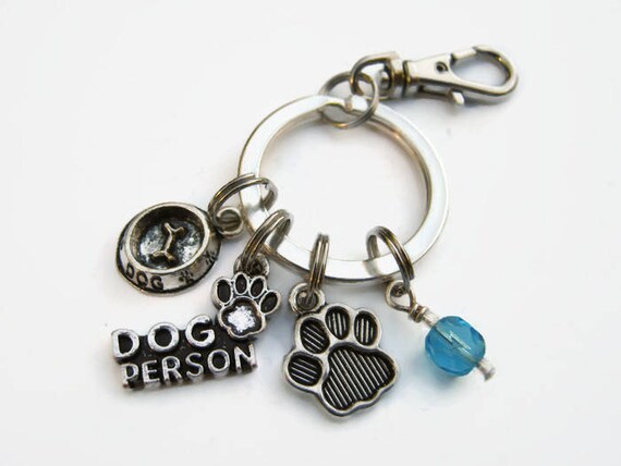 Dog Person Keychain Puppy Zipper Pull Canine Animal Lover | Etsy