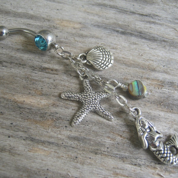 Mermaid Button - Etsy