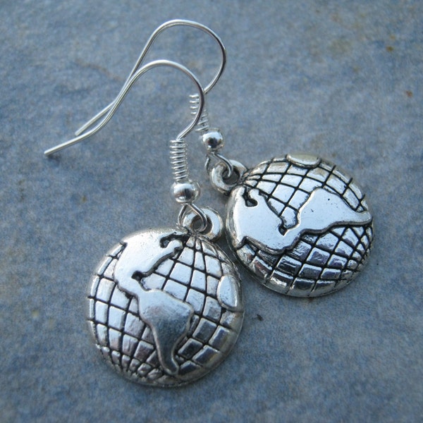 World Map Ear Jewelry - Etsy