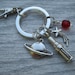 Astronomer Keychain, Personalized Targazer Zipper Pull, Astronomy ...