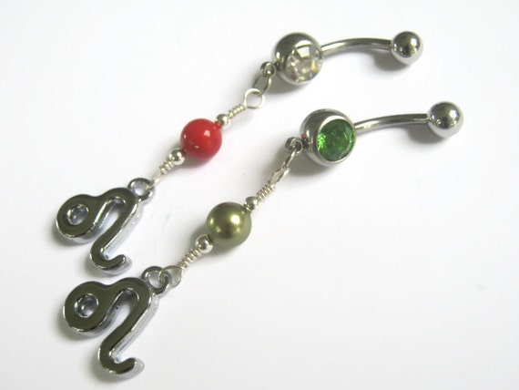 Leo belly ring store