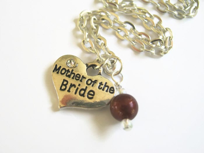 Mother of the Bride Necklace Mother of the Bride Jewelry | Etsy