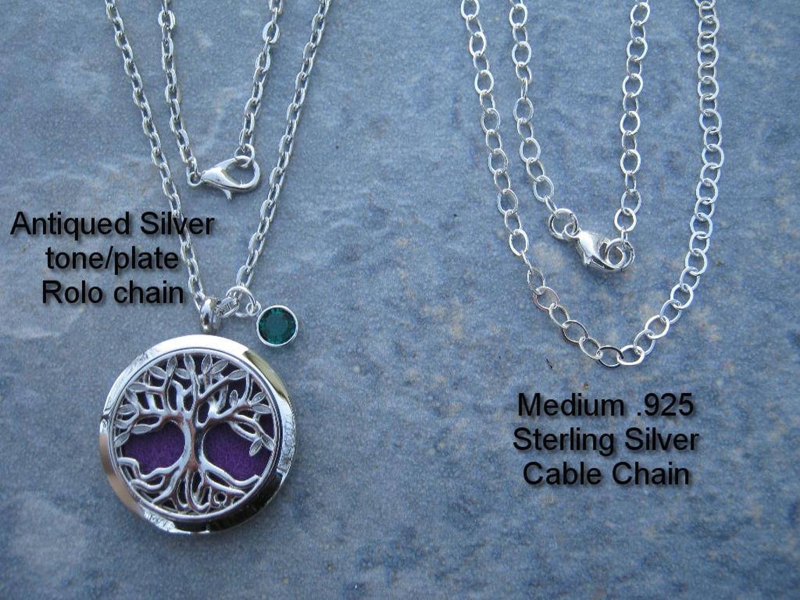 Stainless Steel Diffuser Necklace Personalized Aromatherapy - Etsy