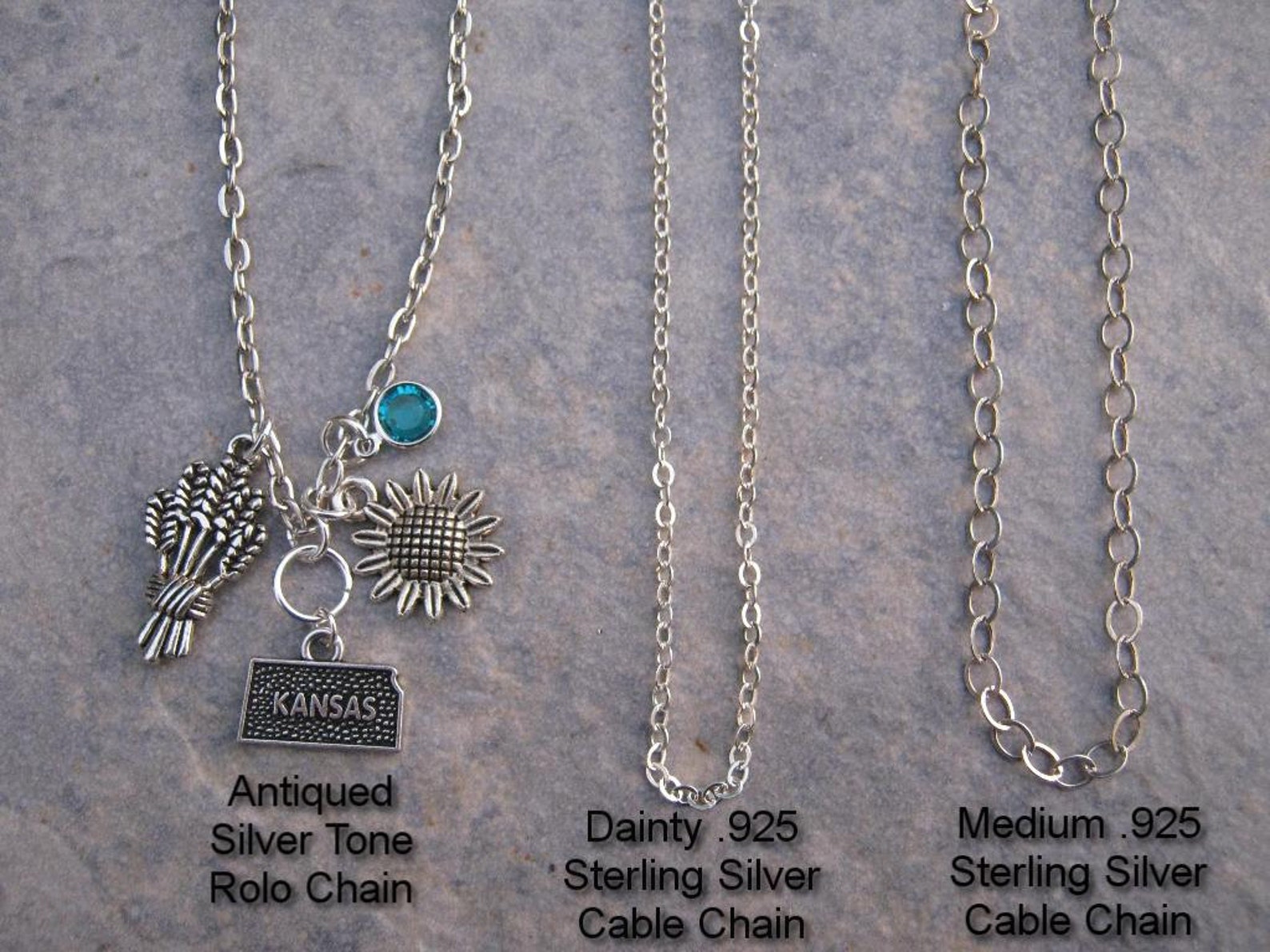 Kansas Necklace US State Map Necklace Sunflower Jewelry - Etsy